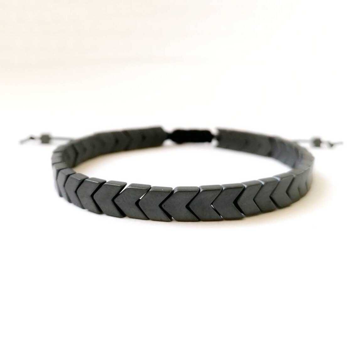 Matte Hematite Arrows Bracelet Mens Bracelet Unisex - Etsy