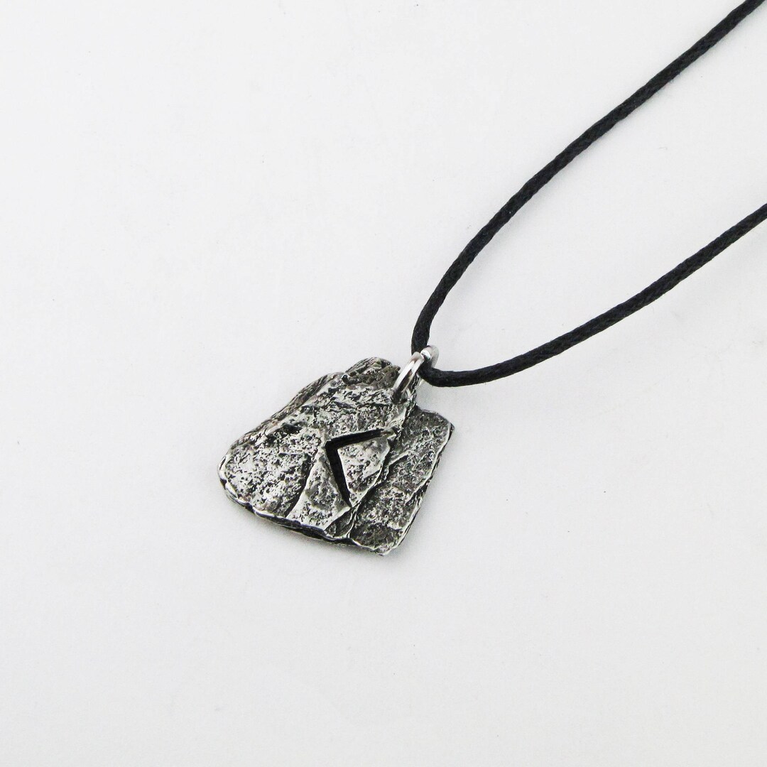 Cen Viking Rune Letter C Runic Pendant - Etsy