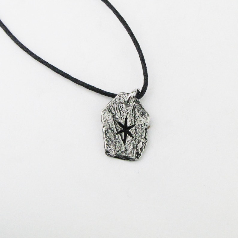 Jera Viking Rune Letter J Runic Pendant - Etsy