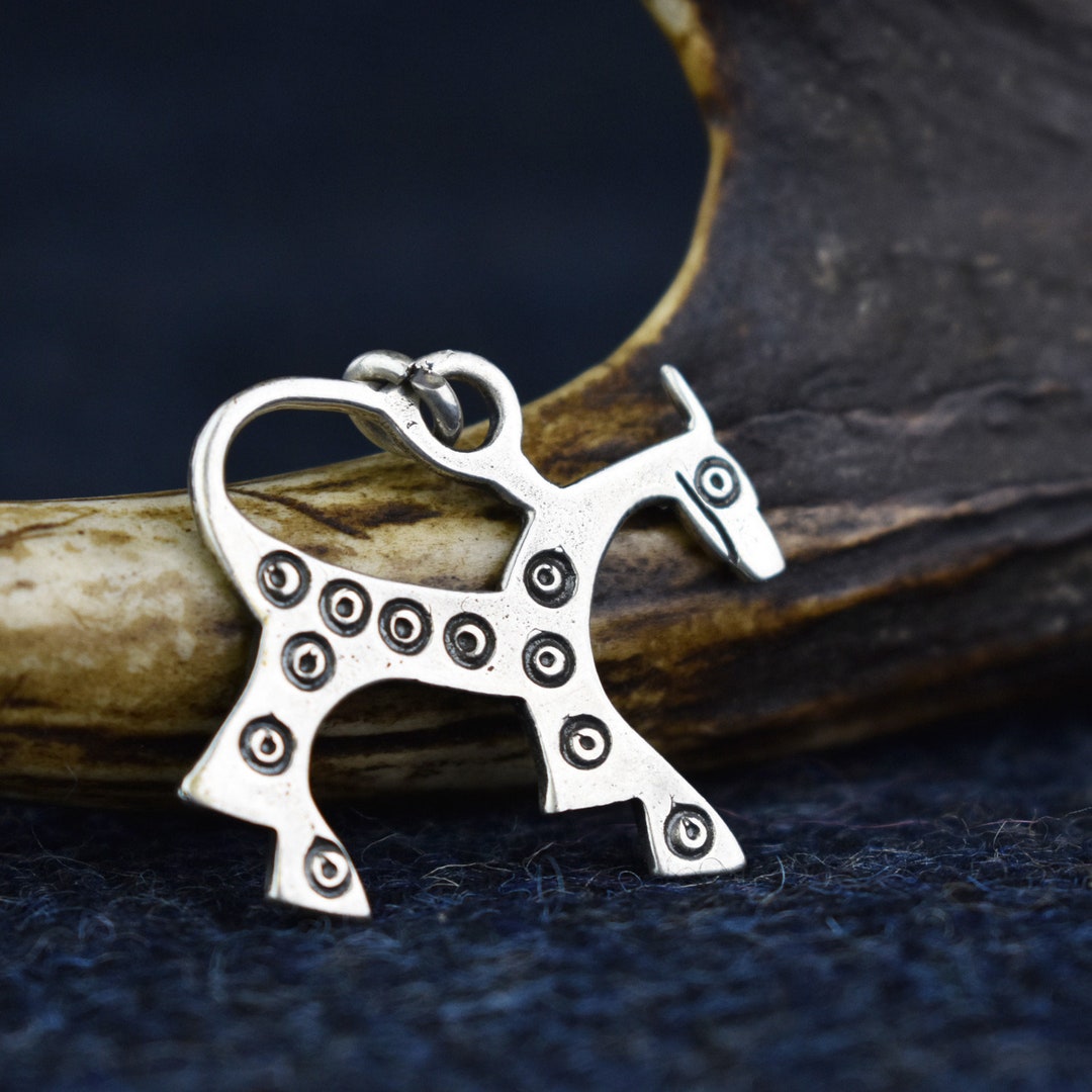 Viking Pagan Norse Replica 925 Sterling Silver Novgorod Horse Pendant ...