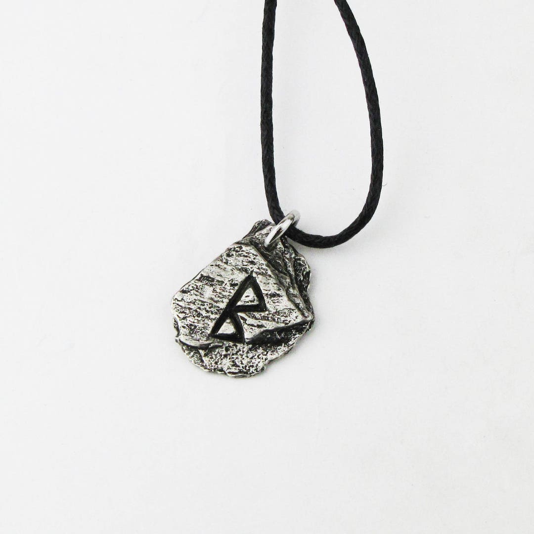 Berkanan Viking Rune Letter B Runic Pendant - Etsy