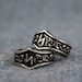 Sowilo Viking Rune Letter S Runic Ring Adjustable - Etsy UK