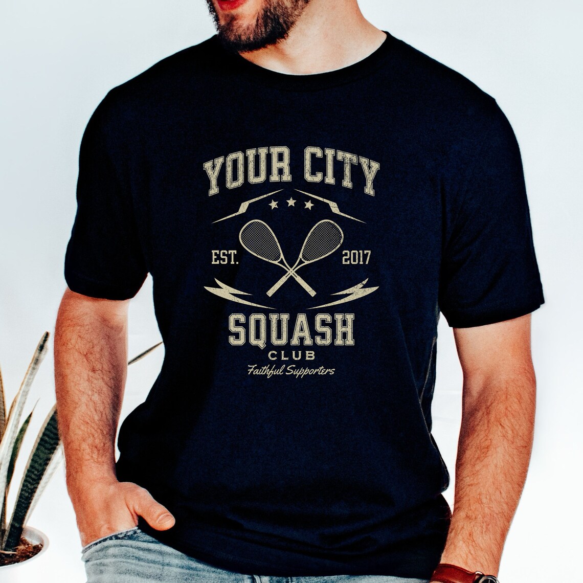 Customizable Squash Shirt, Custom Squash Lover Tshirt, Squash Sport ...