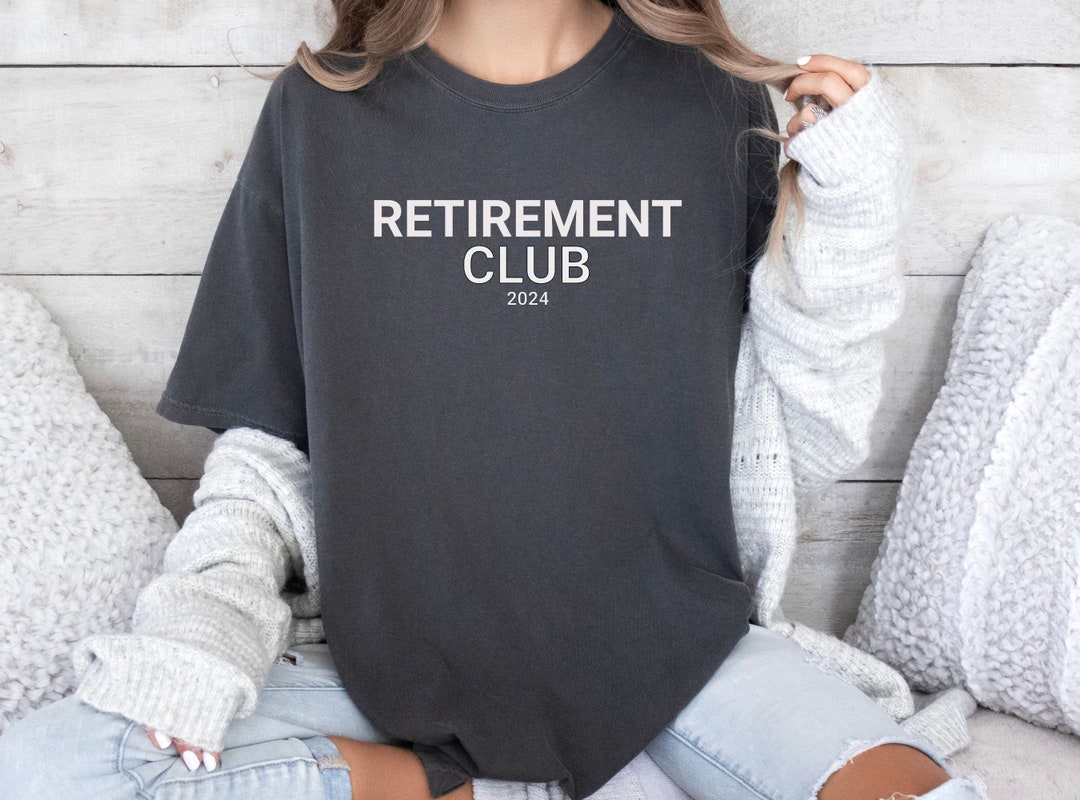 Custom Retirement Comfort Colors Tshirt, Retirement Gift for Men or ...