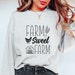 Womens Farming Sweatshirt, Cute Gardening Sweatshirt for Women, Farm ...