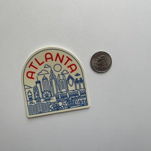 Atlanta City Sticker - Etsy