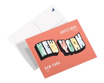 New York Greeting Card Greetings From New York Boxed Set of - Etsy