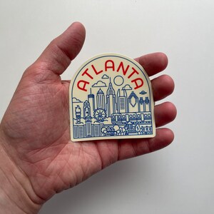 Atlanta City Sticker - Etsy