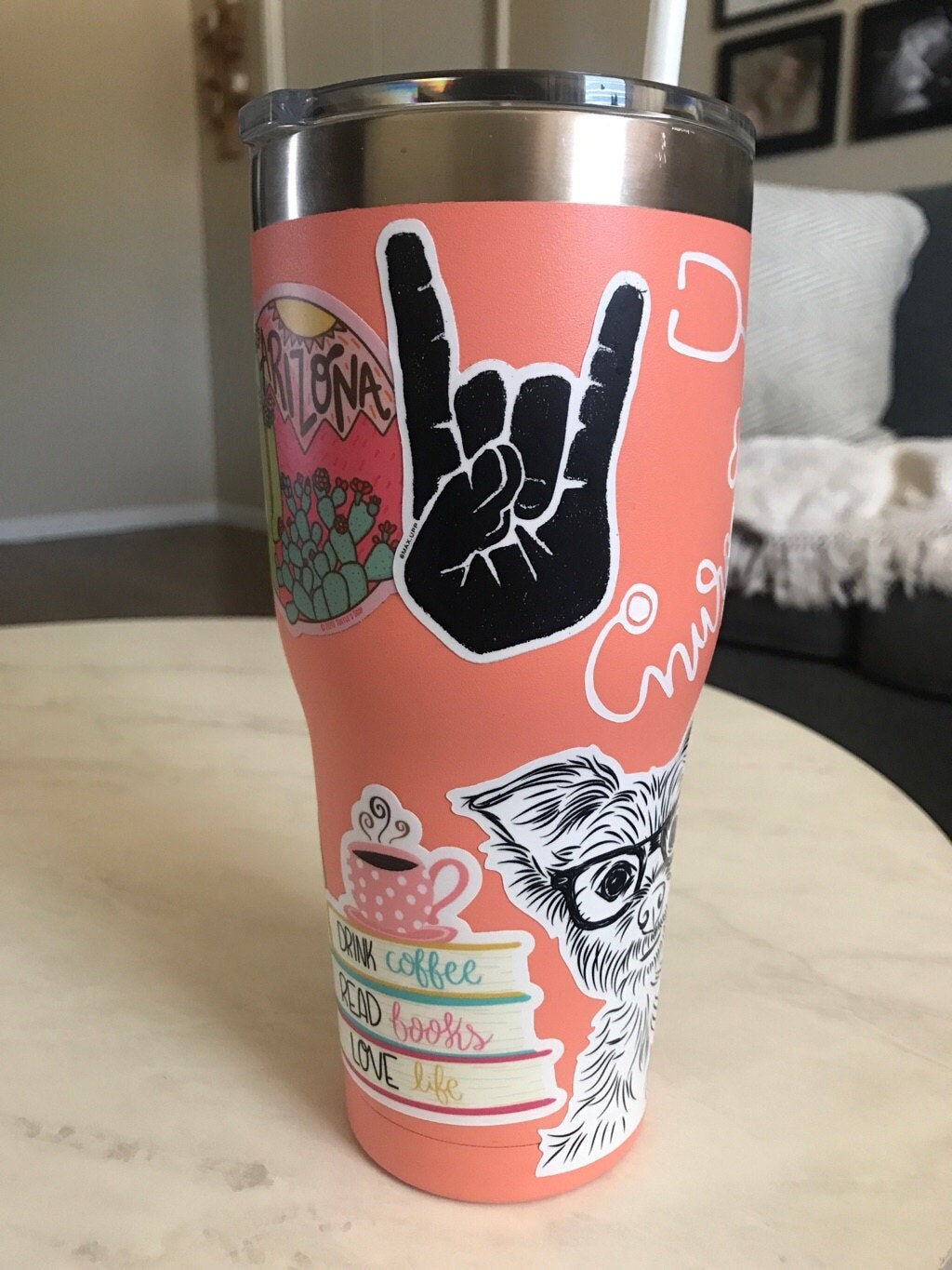 Rock On Sticker | Etsy