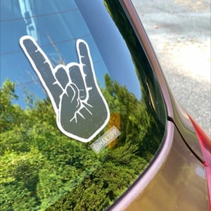Rock on Sticker - Etsy