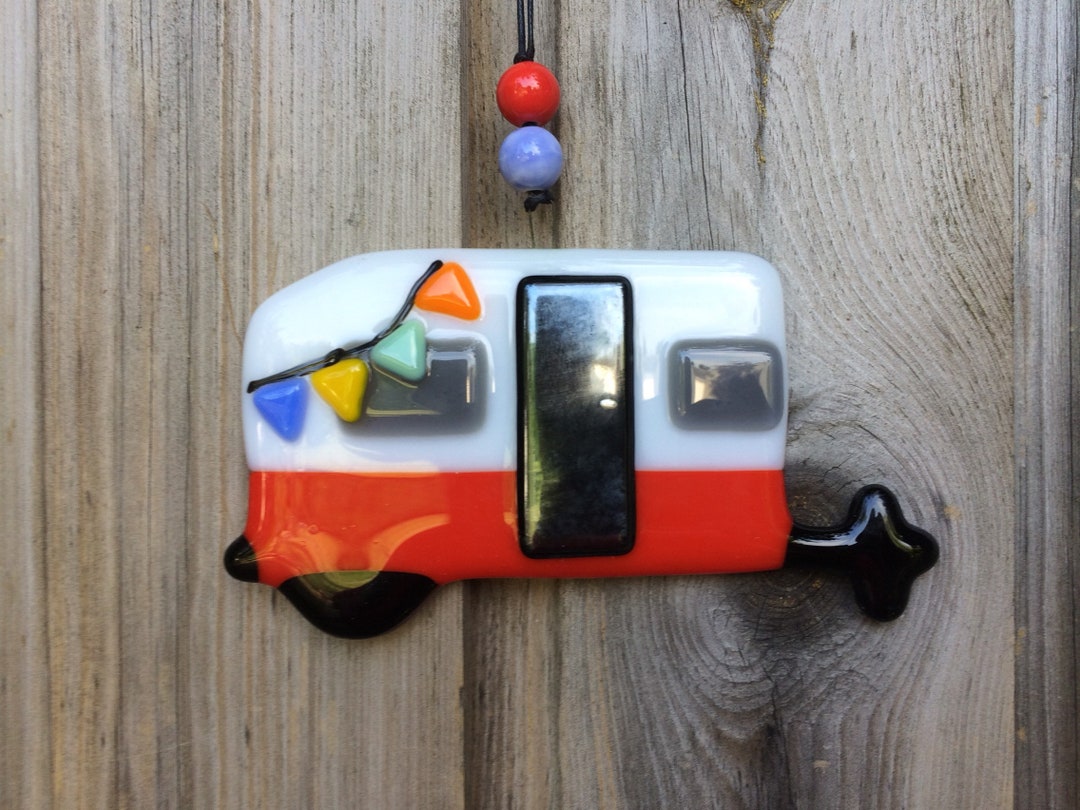 Caravan Sun Catcher, Retro Caravan Wall Art, Caravan Lover Gift - Etsy