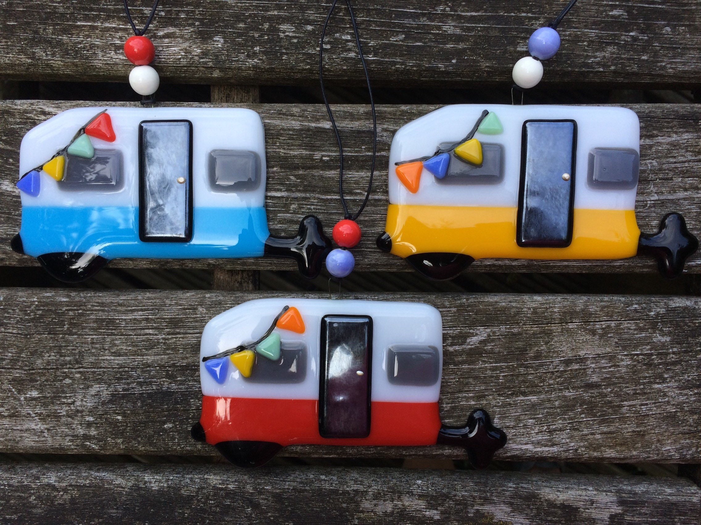 Caravan Sun Catcher Retro Caravan Wall Art Caravan Lover - Etsy