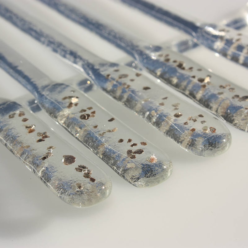 Fused Glass Swizzle Sticks - Etsy
