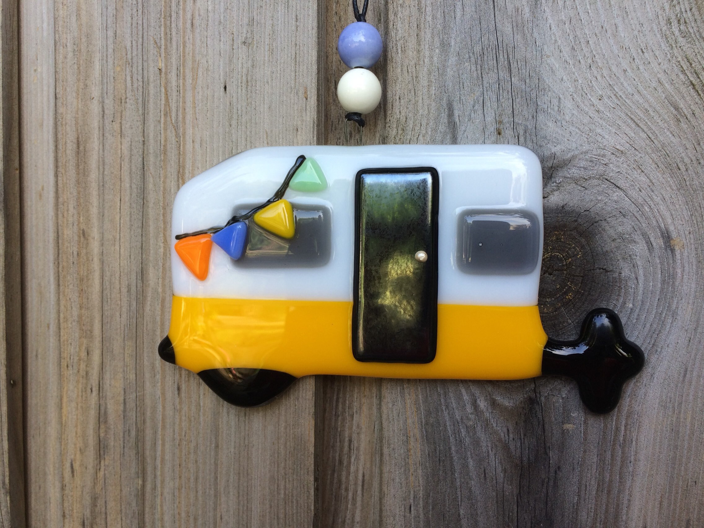 Caravan Sun Catcher Retro Caravan Wall Art Caravan Lover - Etsy