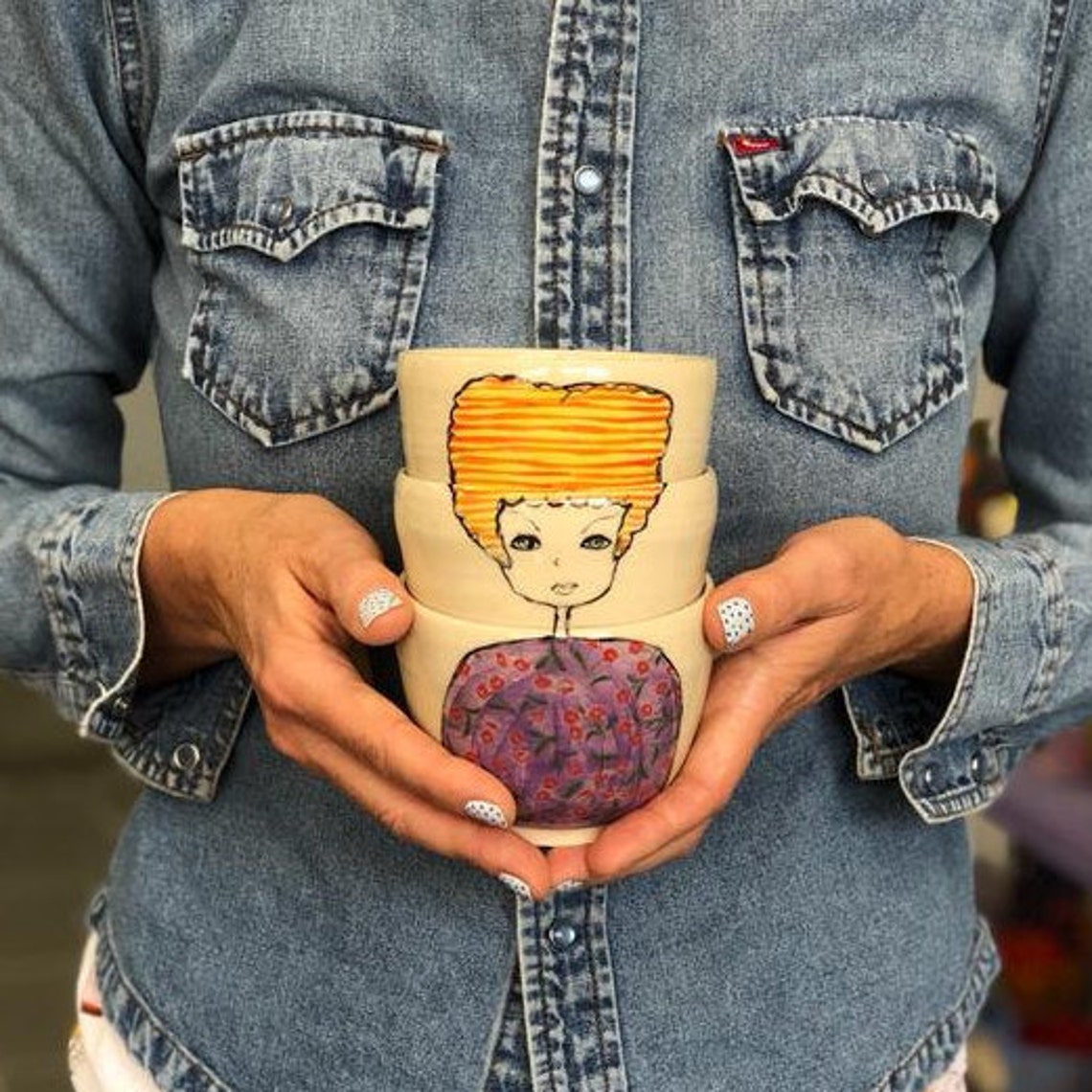 Best friend gifts feminist gift funky ceramics quirky | Etsy