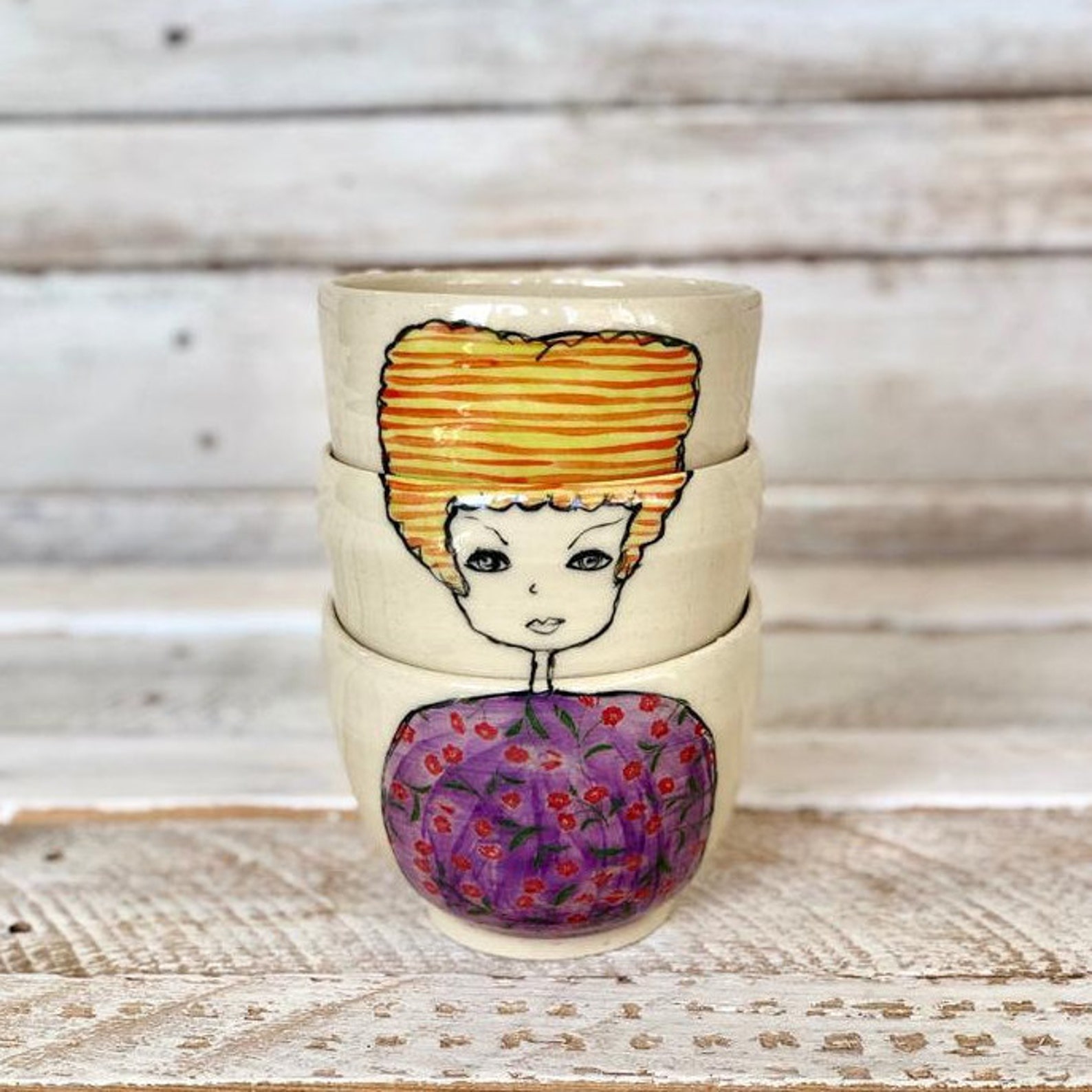 Best friend gifts feminist gift funky ceramics quirky | Etsy