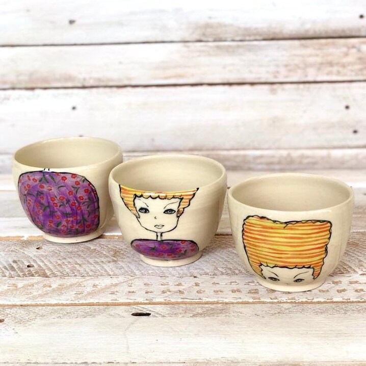 Best friend gifts feminist gift funky ceramics quirky | Etsy