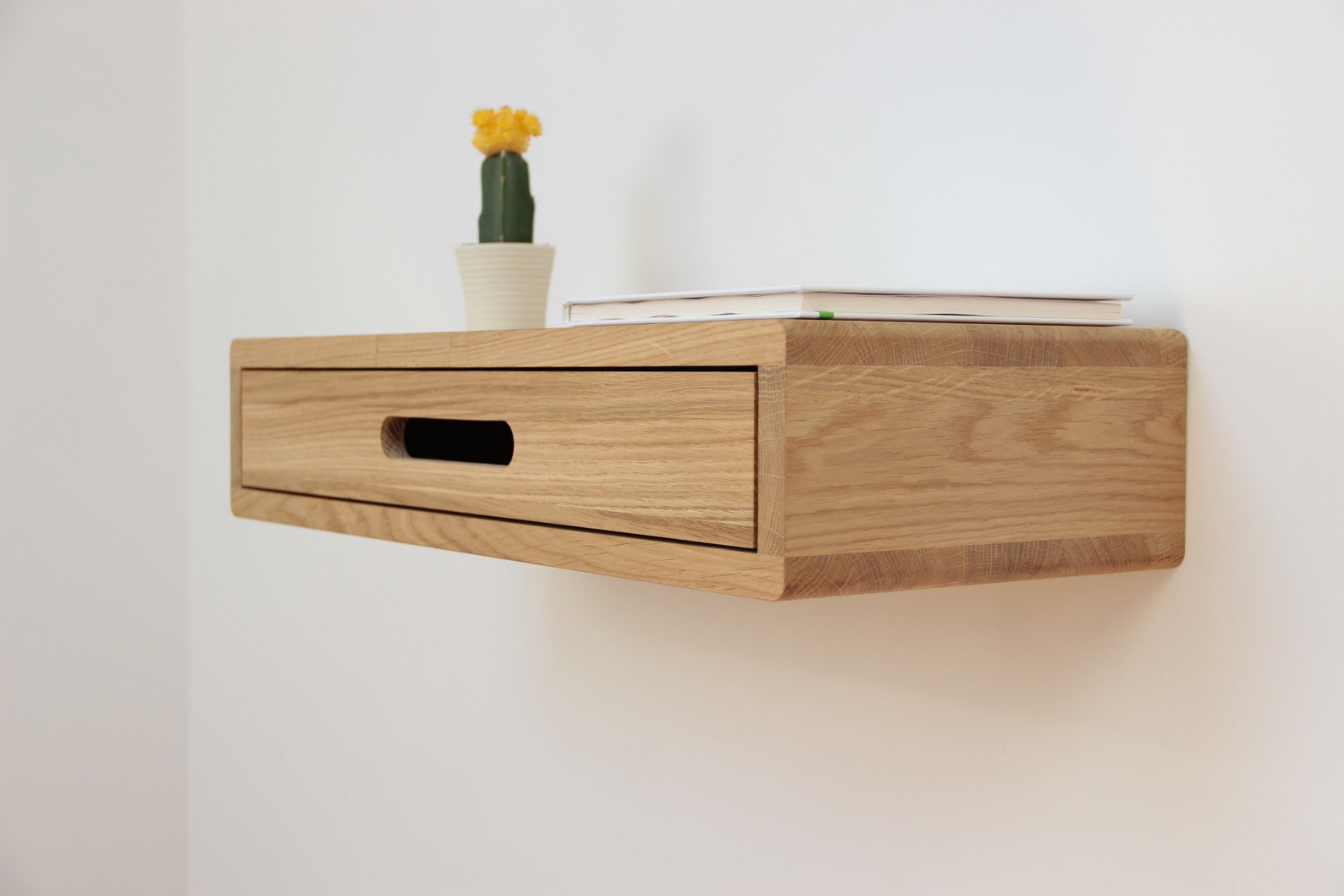 Floating Console Table With Drawer Entryway Organizer Table - Etsy UK