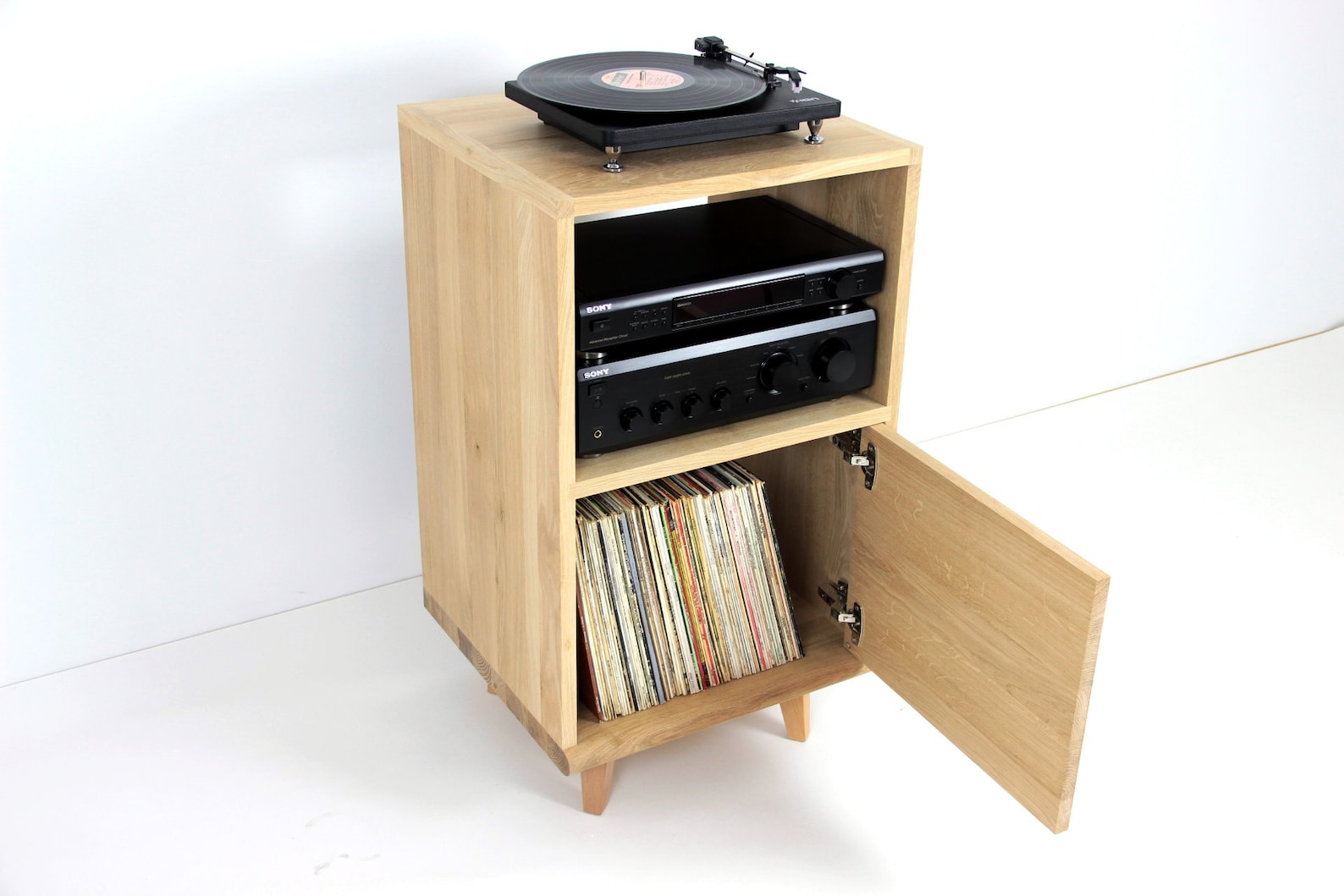Media Storage, Vinyl Storage, Hifi Rack, Audio Tower, Record Storage ...