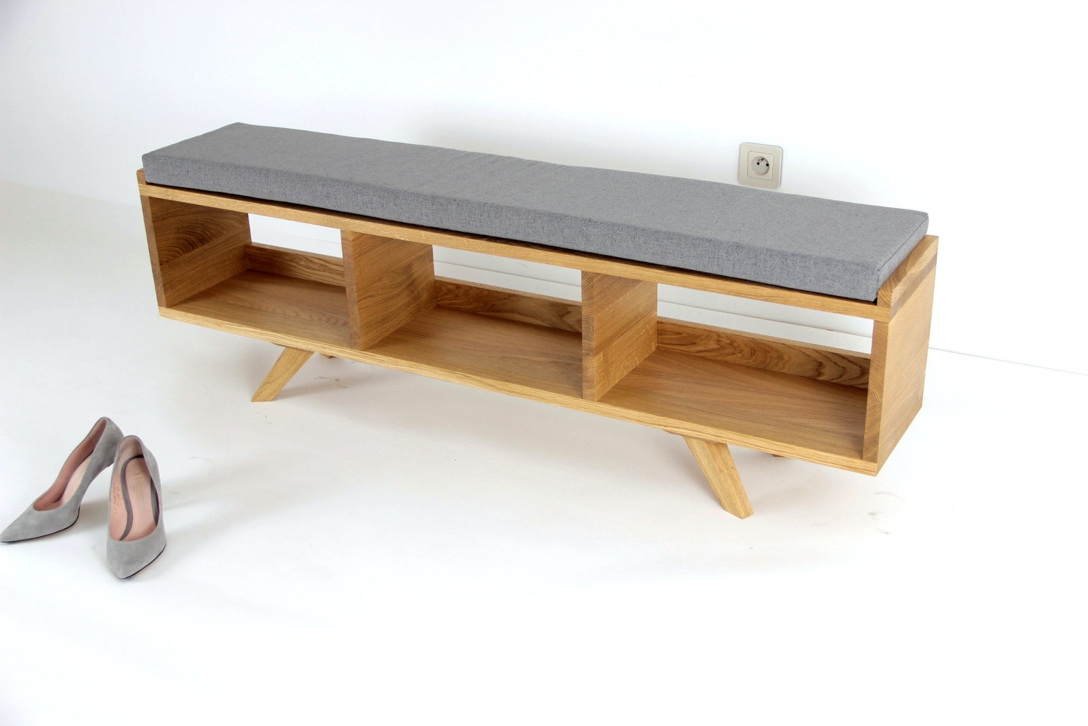 Upholstered Entryway/Hallway Bench Shoe StorageShoe | Etsy