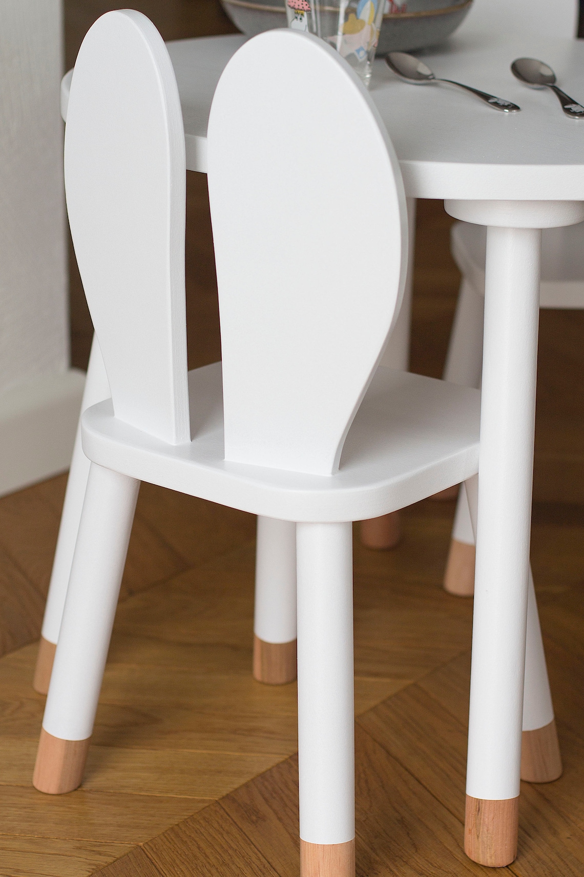 Bunny Chair Kids Room Décor Kids Furniture Natural - Etsy