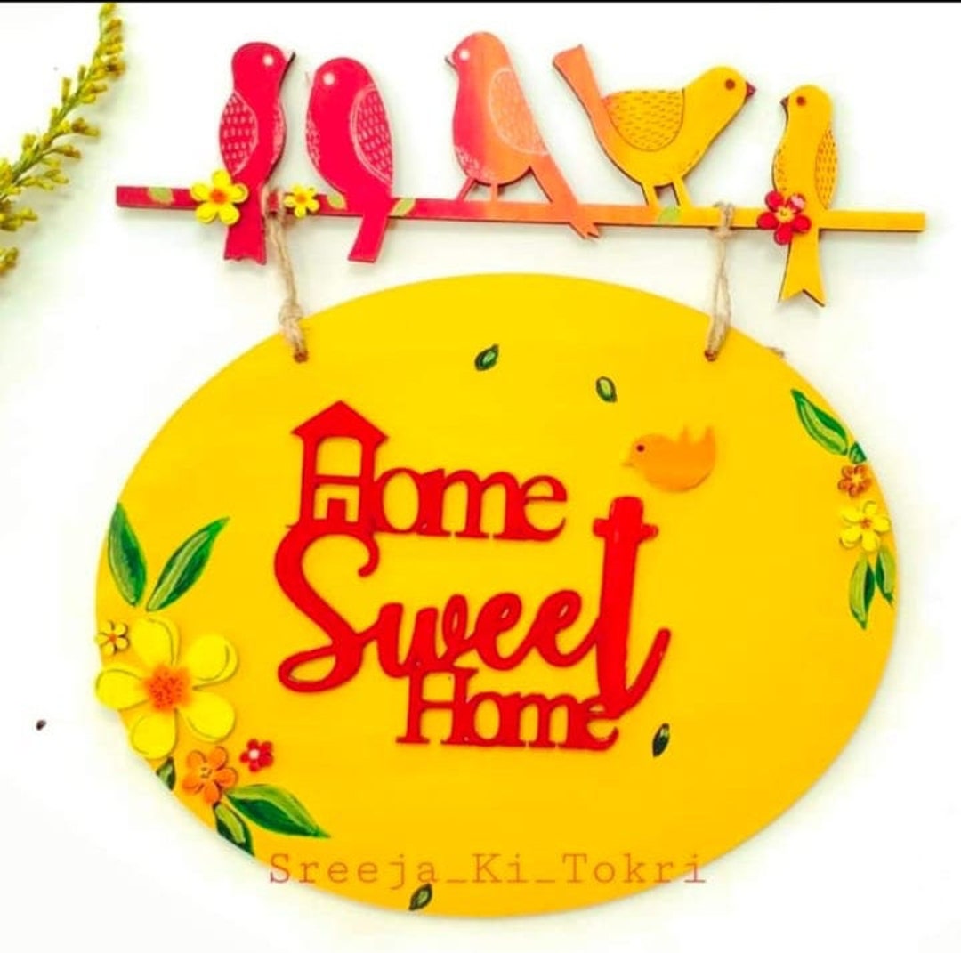 Wooden Welcome Board - Etsy