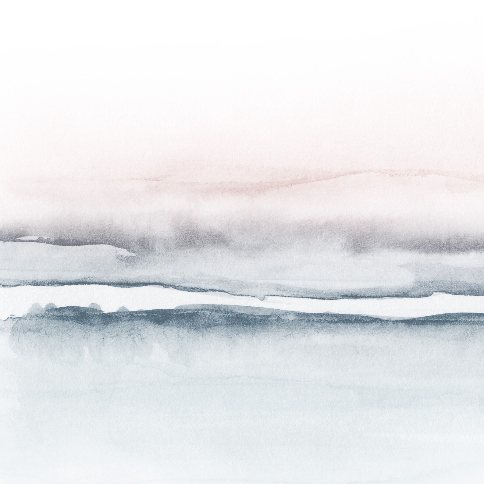 Set of 2 Prints PRINTABLE Wall Art Pink and Blue Abstract - Etsy