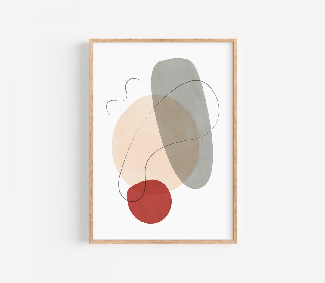 Minimal Art Prints, Abstract Wall Decor, Digital Wall Art, Printable ...