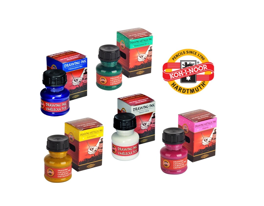 Koh-i-noor Drawing Ink 20g Shellac Solution - Etsy