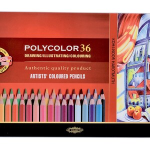 Koh-i-noor Polycolor Colored Pencil Set - Artist Quality - Etsy