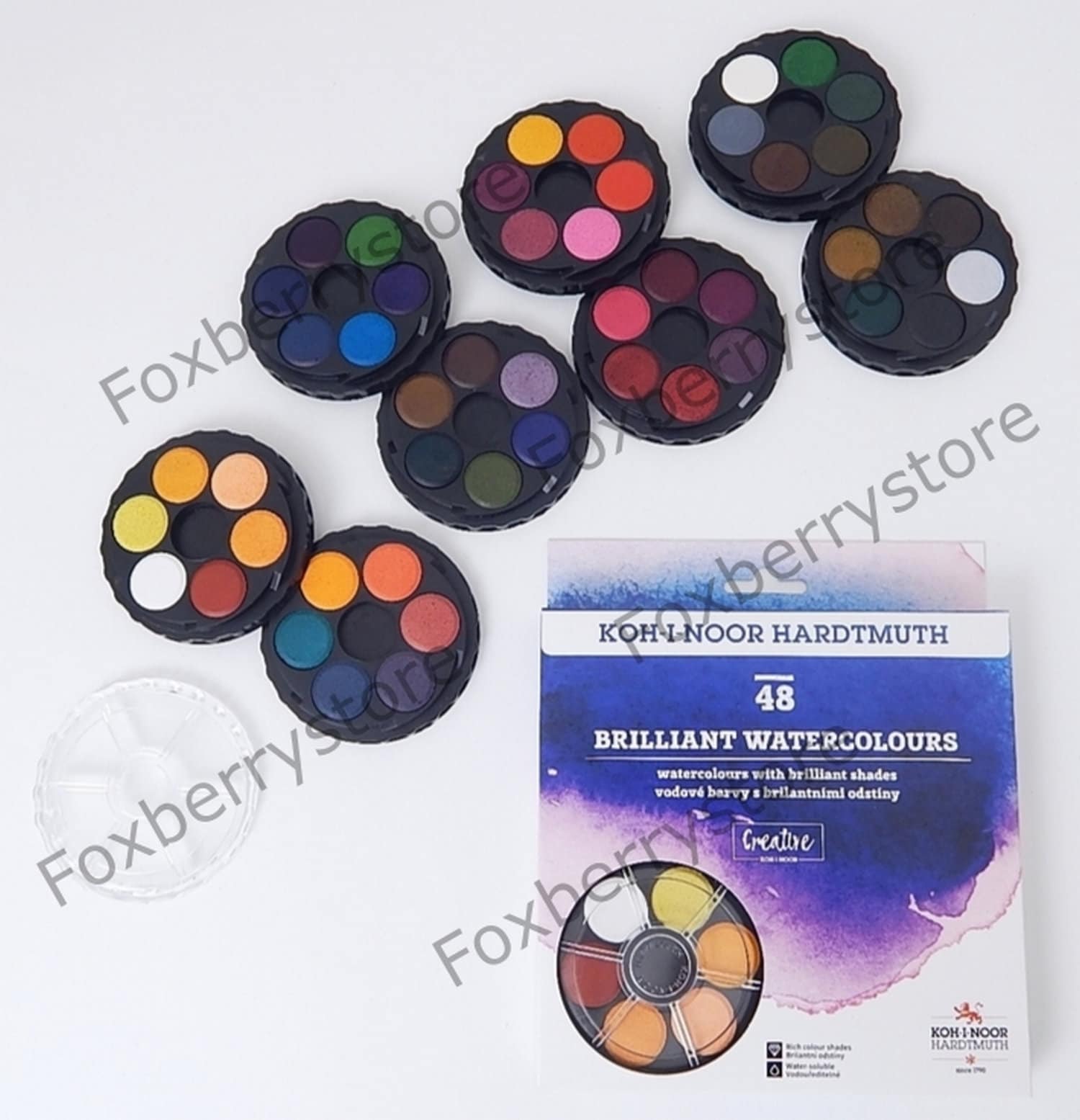 Brilliant Dye Based Vibrant Colors Watercolour Paint Set - Etsy