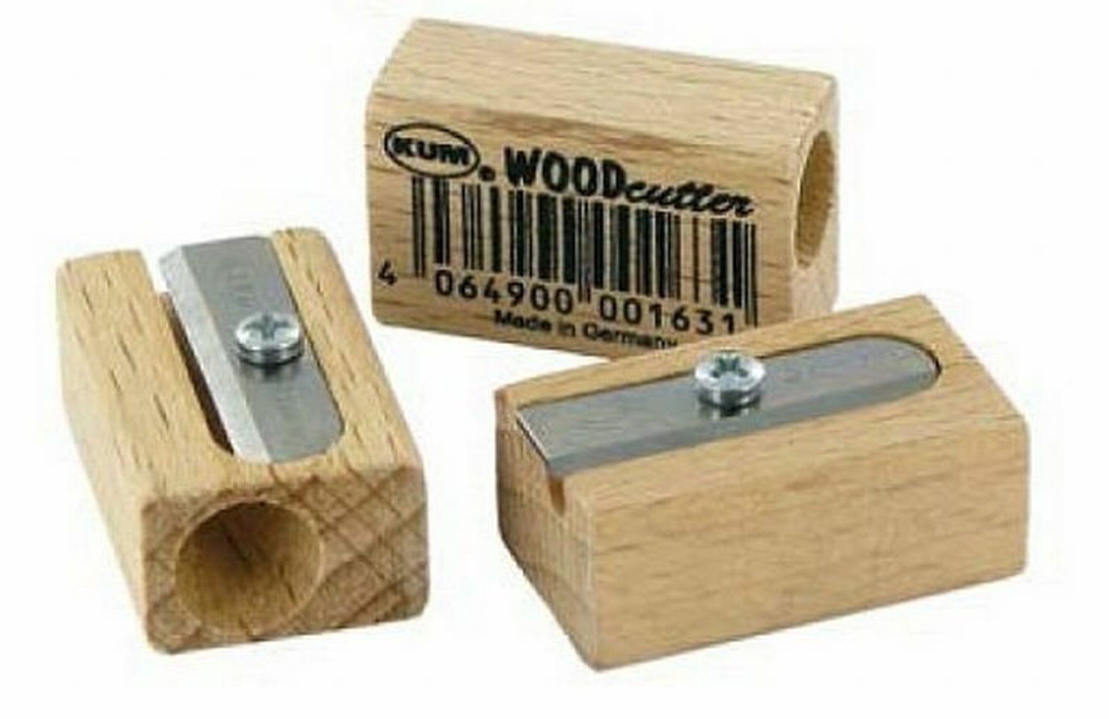 KUM Pencil Sharpener Double Hole Lead Pointers Wood 8mm 11mm Wooden ...