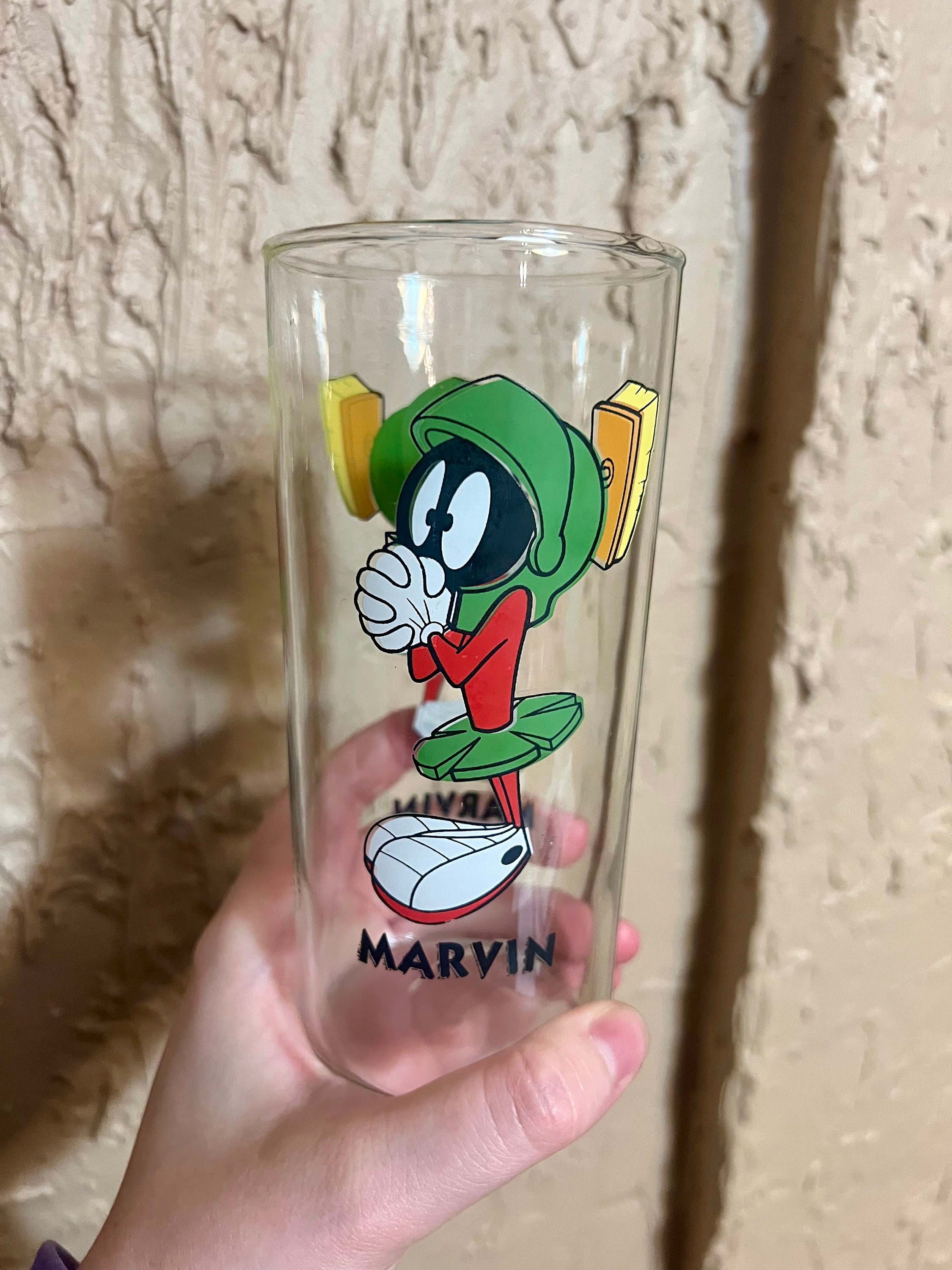 Marvin Martian Looney Tunes Glass - Etsy