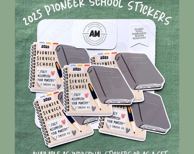 Pioneer Service School Notebook and Bible | 2025 | JW Christian ...