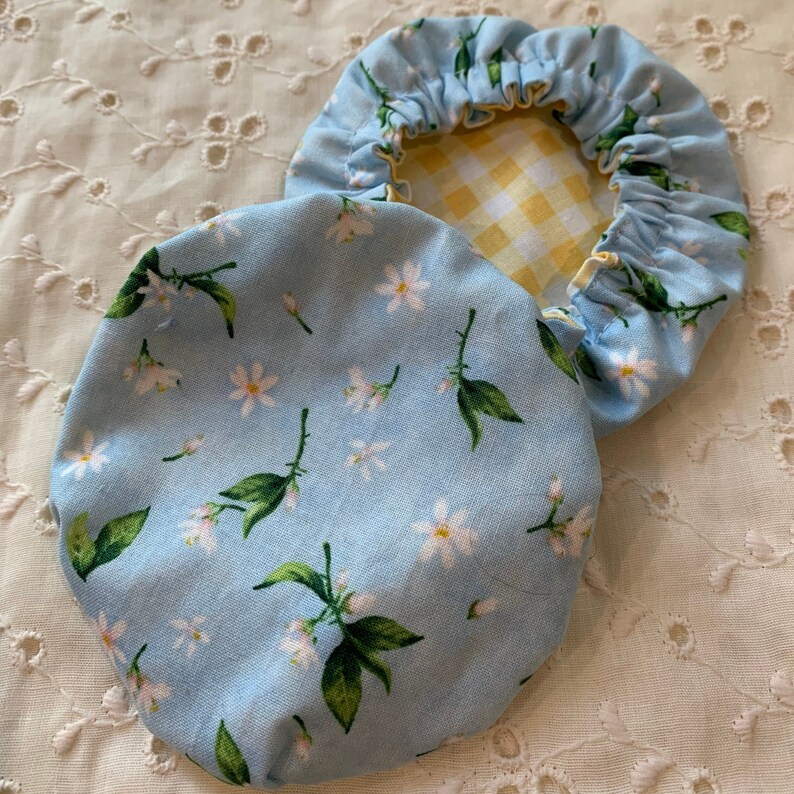 Reusable Jar Bonnet Jar Cover Reversible Small Bowl Cover Wide Mouth or ...