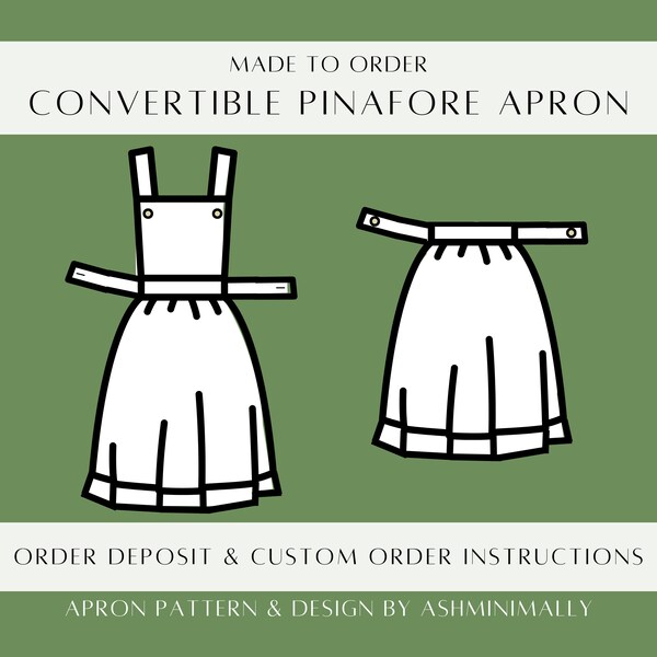 Victorian Pinafore - Etsy