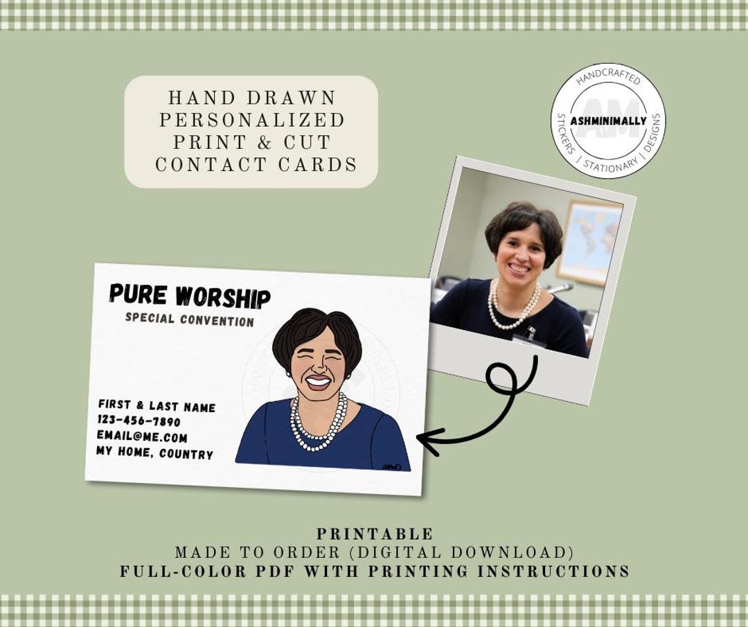 Hand Drawn Contact Cards | JW Pure Worship Regional and Special ...
