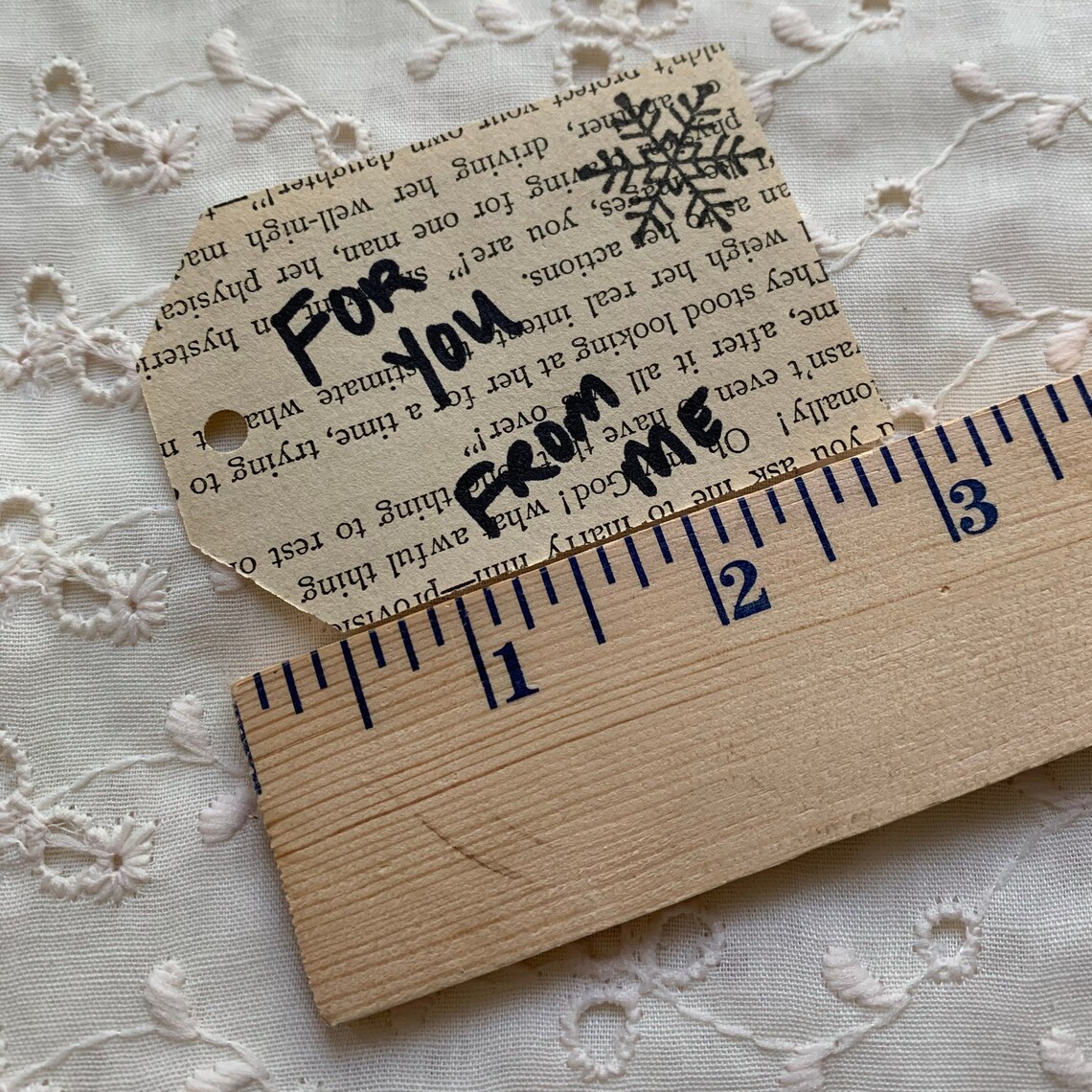 Antique Book Paper Gift Tags Set of 50 3 X 2 Inches Die Cut Tags Paper ...