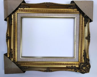 Gold leaf frame | Etsy