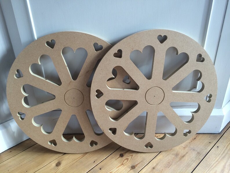 Candy Cart Sweet Cart Wheels With Love Heart Cut Outs Wedding - Etsy