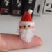 Tiny Santa Claus Miniature Dollhouse Micro Santa Figurine Dollhouse ...