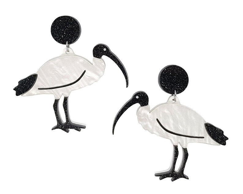 Ibis Earrings - Etsy