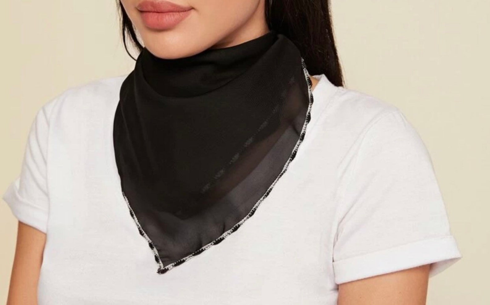 Scarf Mask Mask With Scarf Adult Face Mask With Scarf Face - Etsy