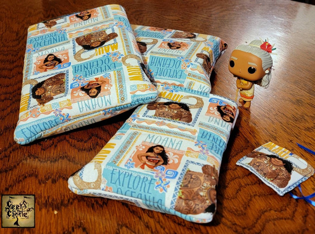 Moana Book Sleeve and Bookmark/book Cover/book Protector/literary Gift ...