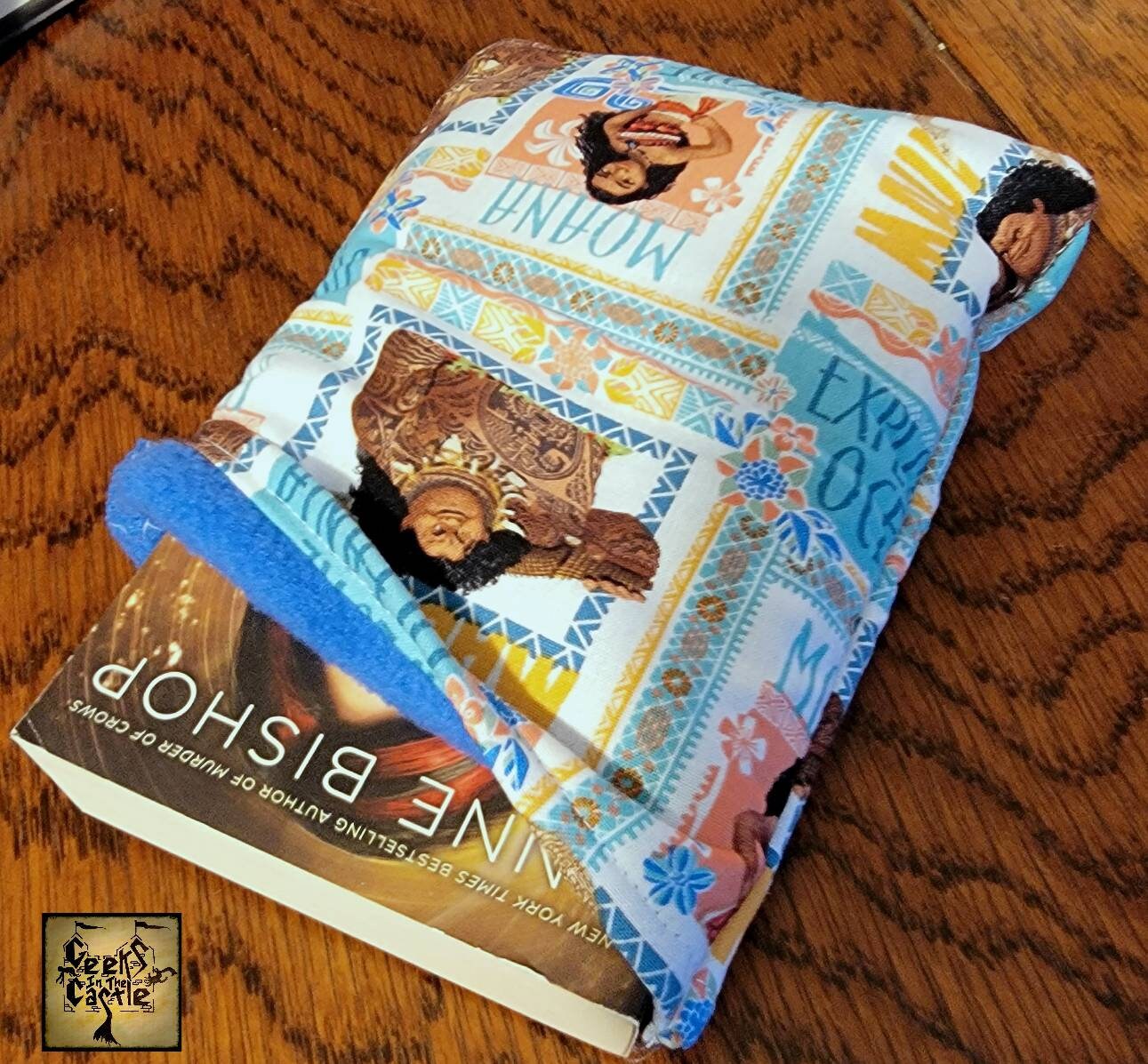 Moana Book Sleeve and Bookmark/book Cover/book - Etsy