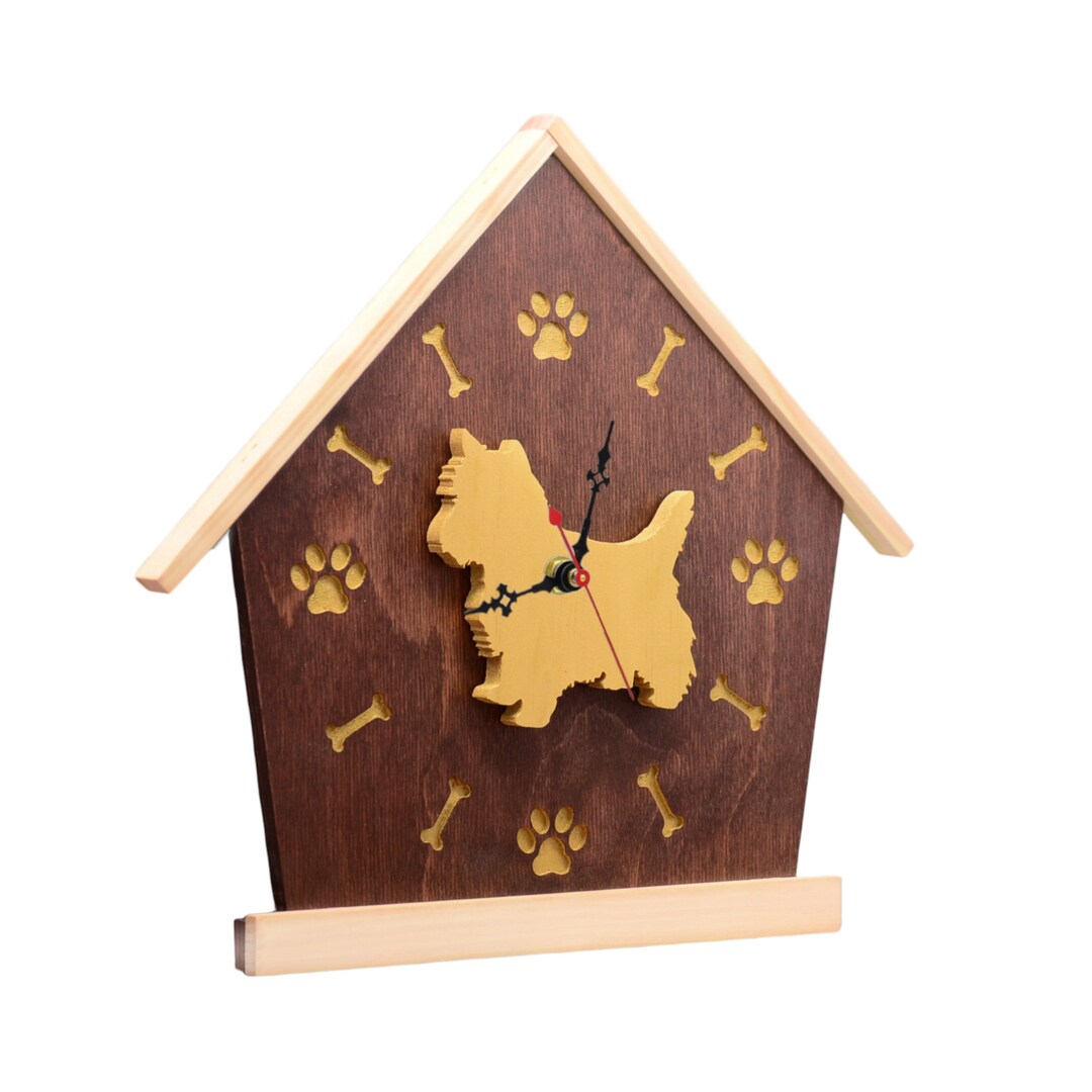 Personalized Westie Silhouette Clock | Pet Lover Gift Décor | Custom ...