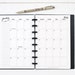MONTHLY CALENDAR for Discbound Planners, WHIMSY Font, 12 Month Dated ...