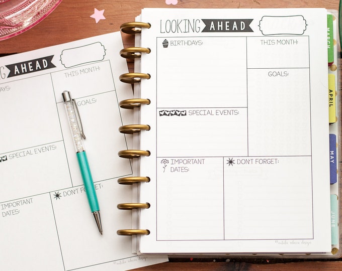 Planners and organizers | Etsy