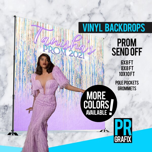 Prom Send off Backdrop - Etsy