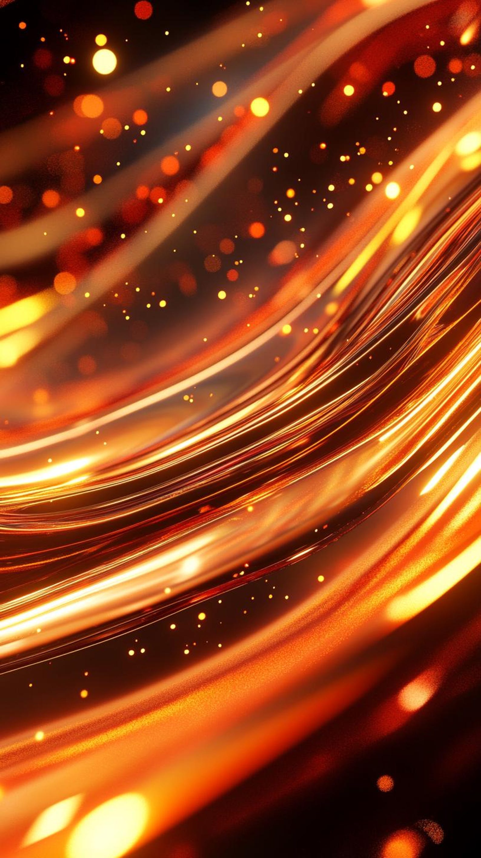 5 Digital Phone Wallpapers "autumn Waves" - Etsy